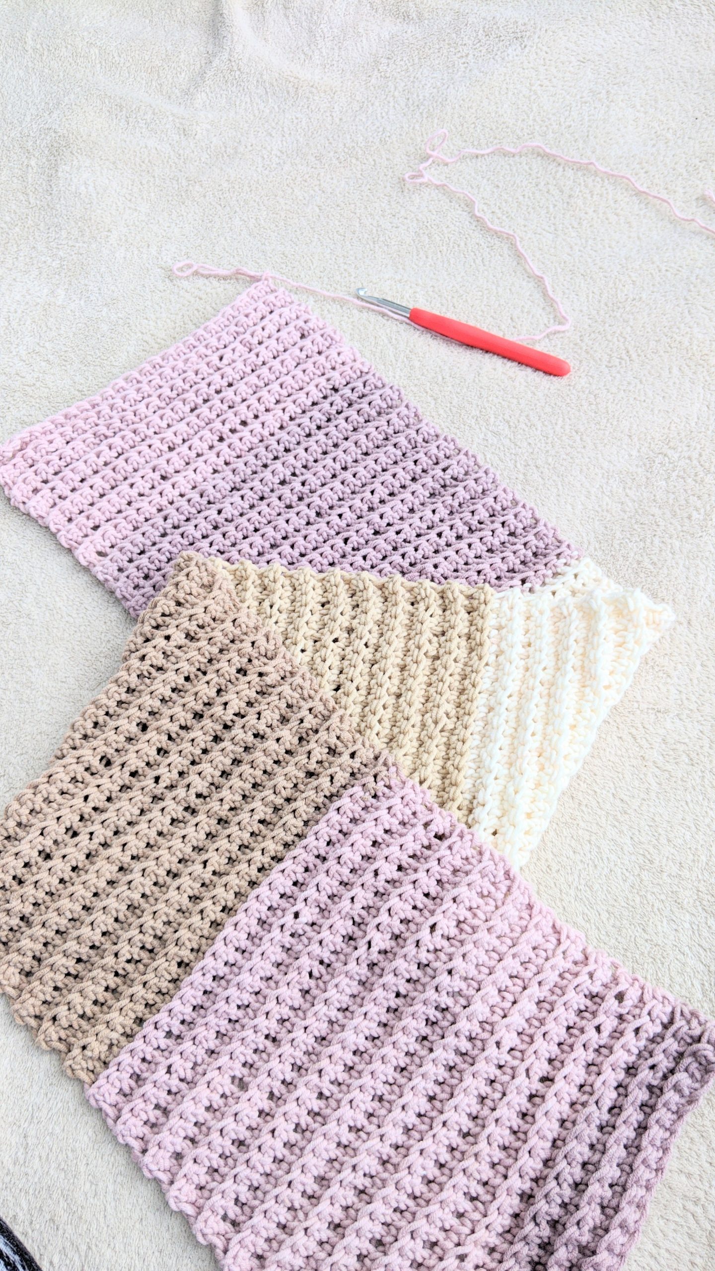 Crochet Ribbed Scarf - My Crochet Space