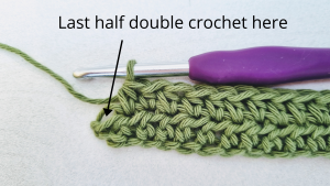 How to Half Double Crochet - Instructions | My Crochet Space