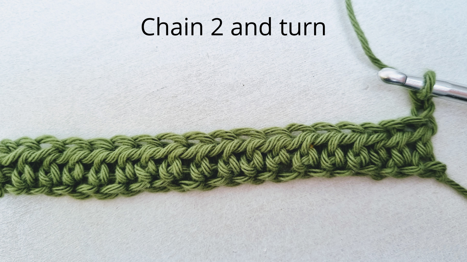 How to Half Double Crochet (HDC) - Instructions - My Crochet Space