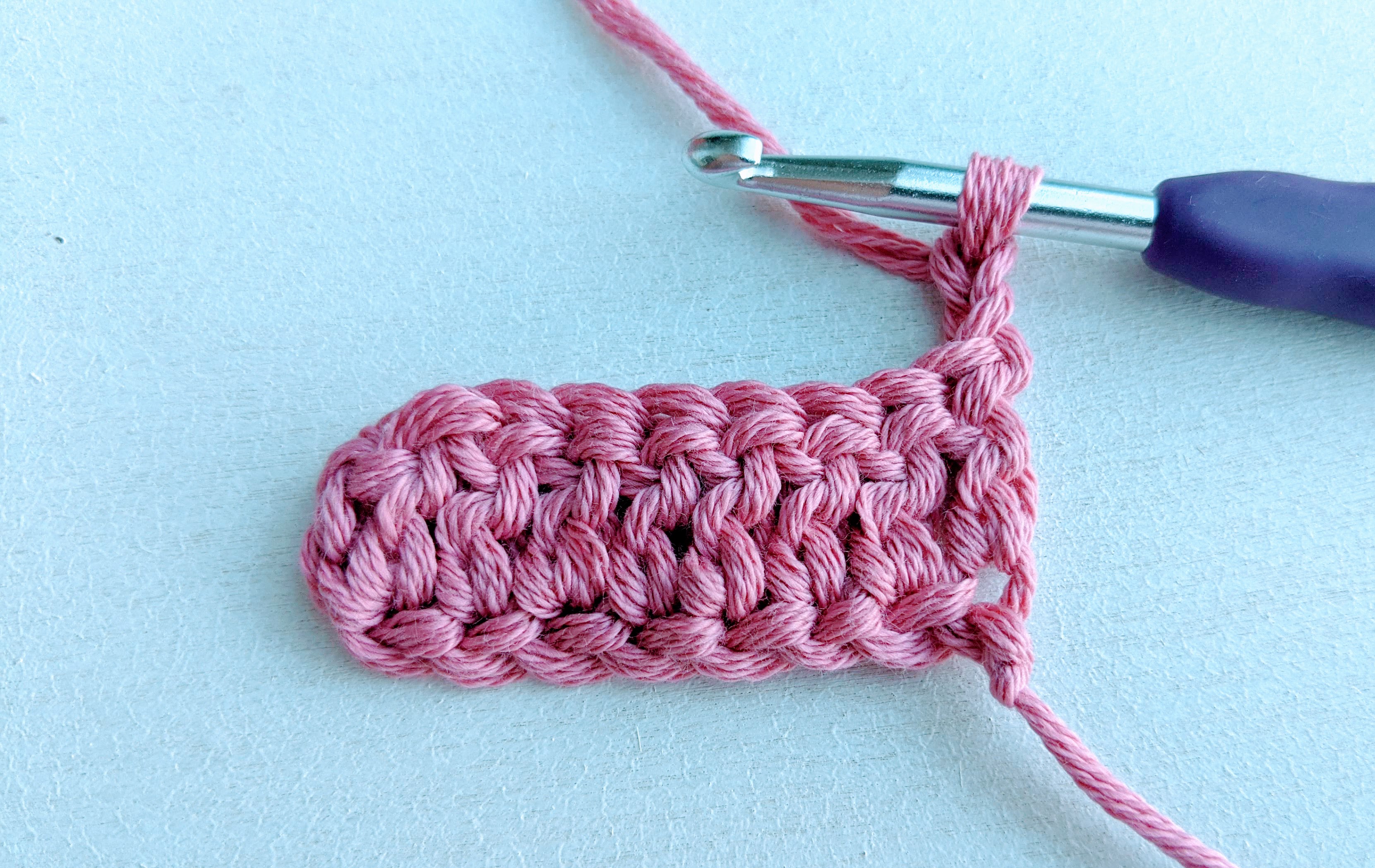 How to Double Crochet Stitch for Beginners (US Terms) - My Crochet Space