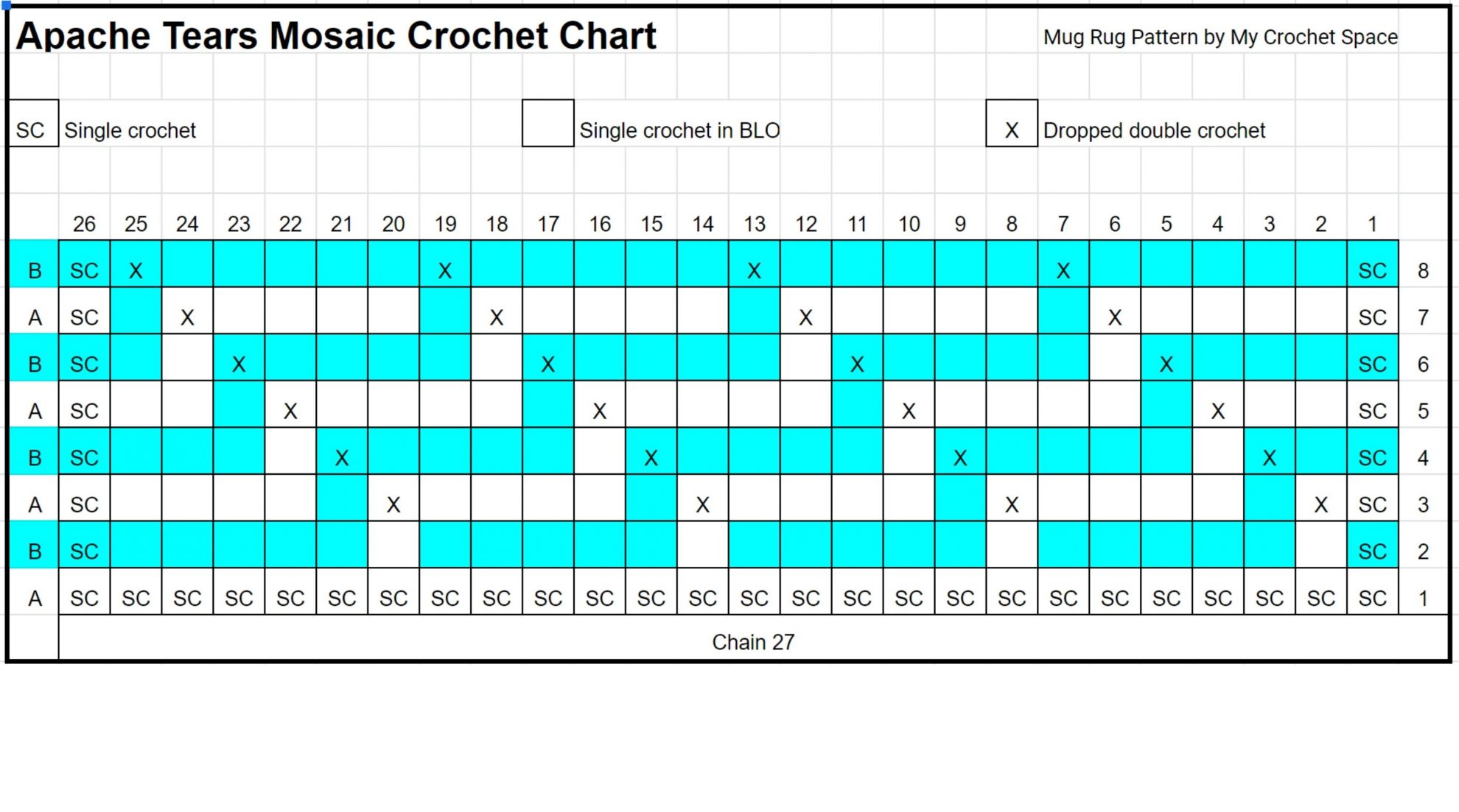 Apache Tears Crochet - My Crochet Space