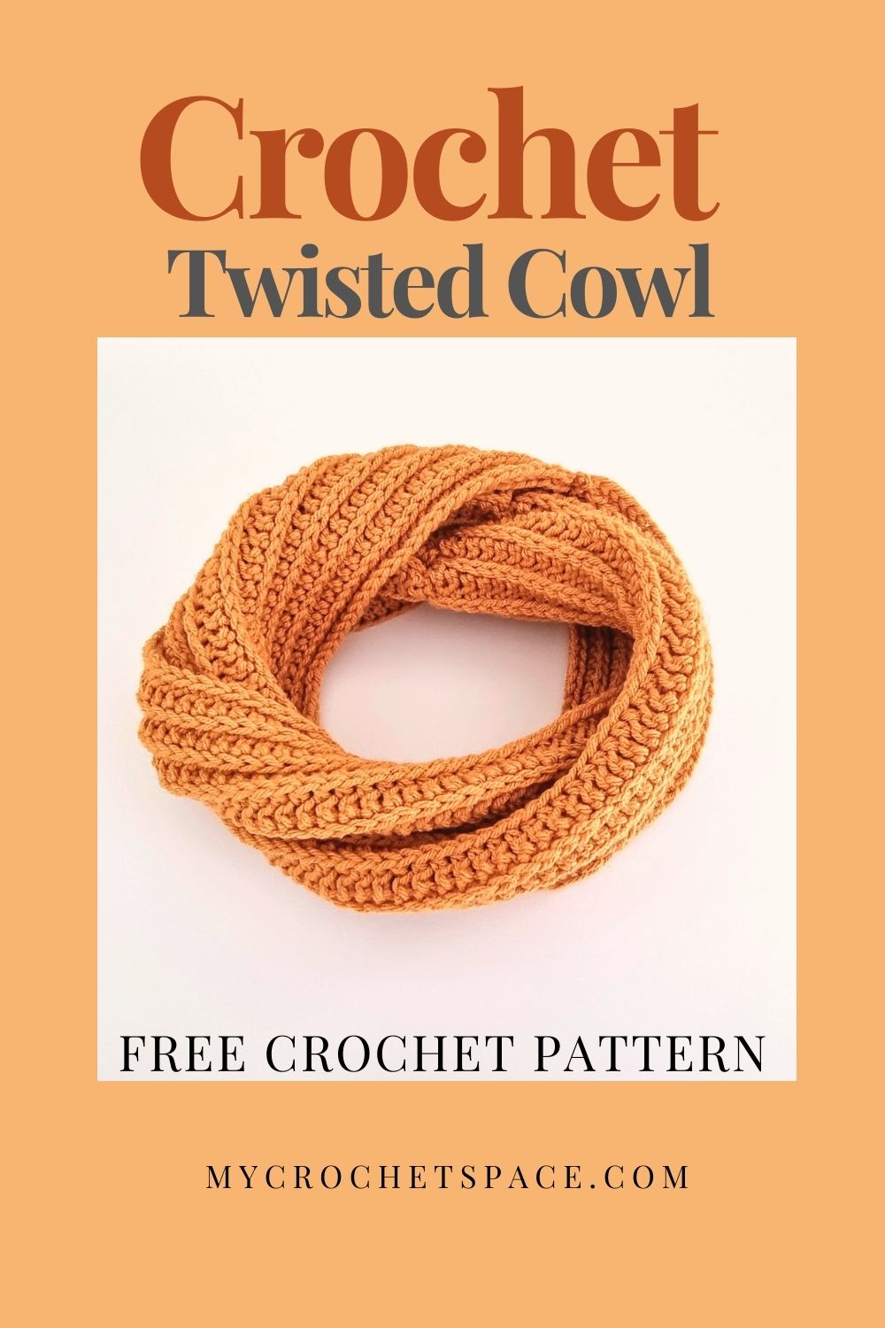 Crochet Easy Cowl Pattern - My Crochet Space