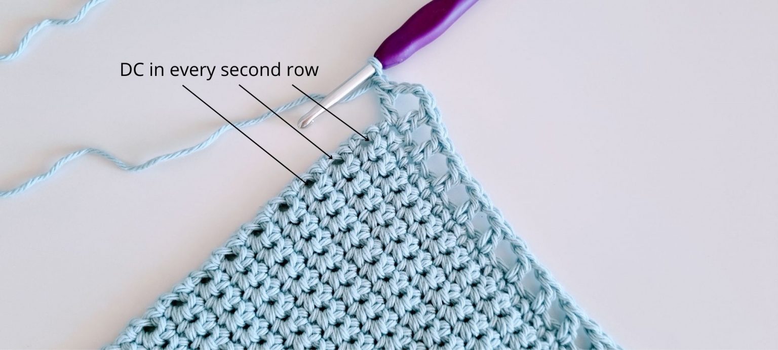 Single Crochet Dishcloth Pattern - My Crochet Space