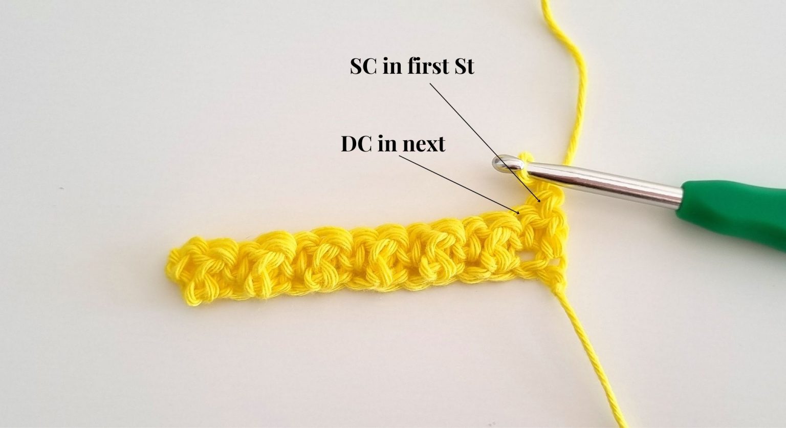 Crochet Lemon Peel Stitch - Quick Tutorial - My Crochet Space