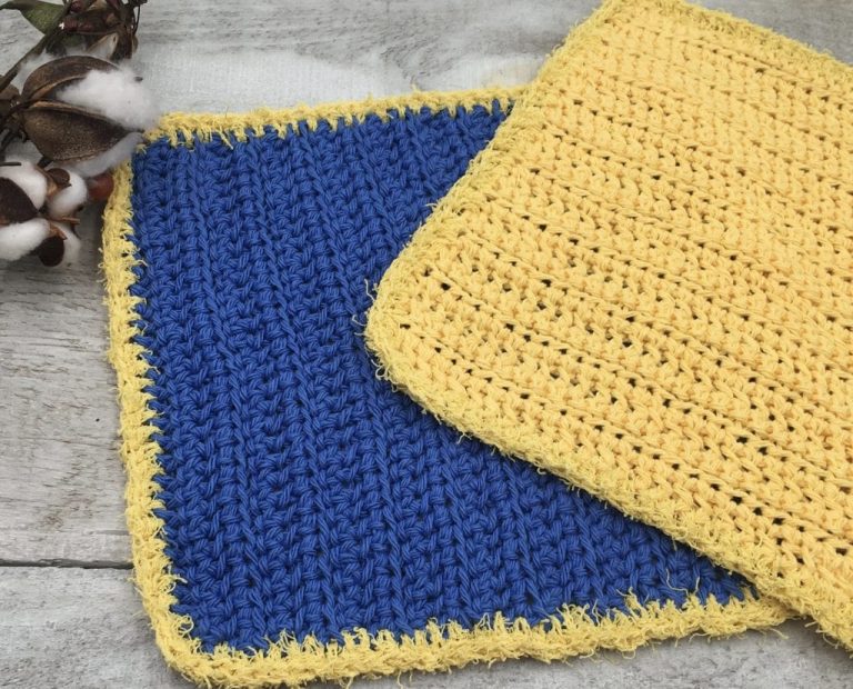 35 Free Crochet Dishcloth Patterns - My Crochet Space