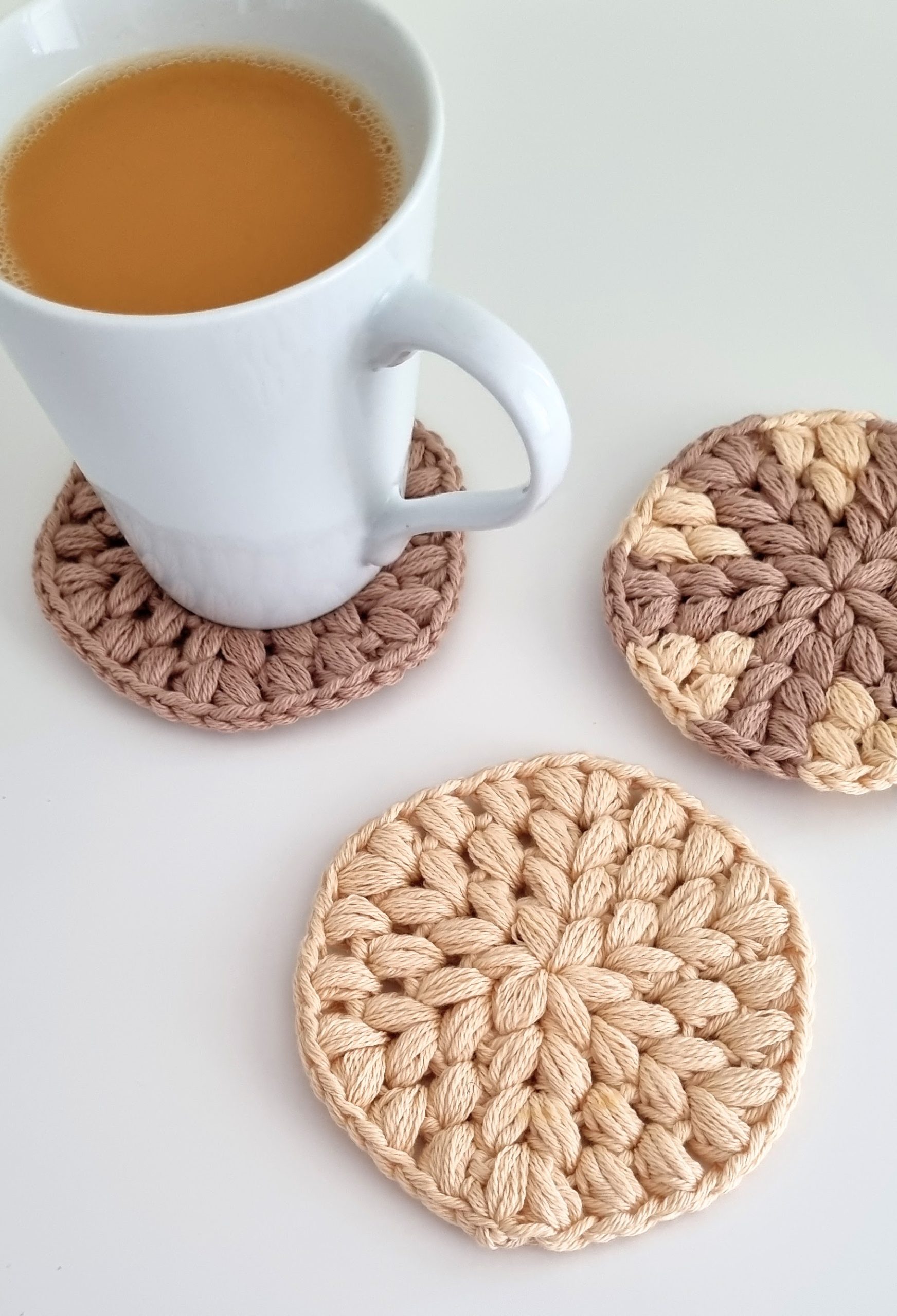 Crochet Round Coasters - My Crochet Space