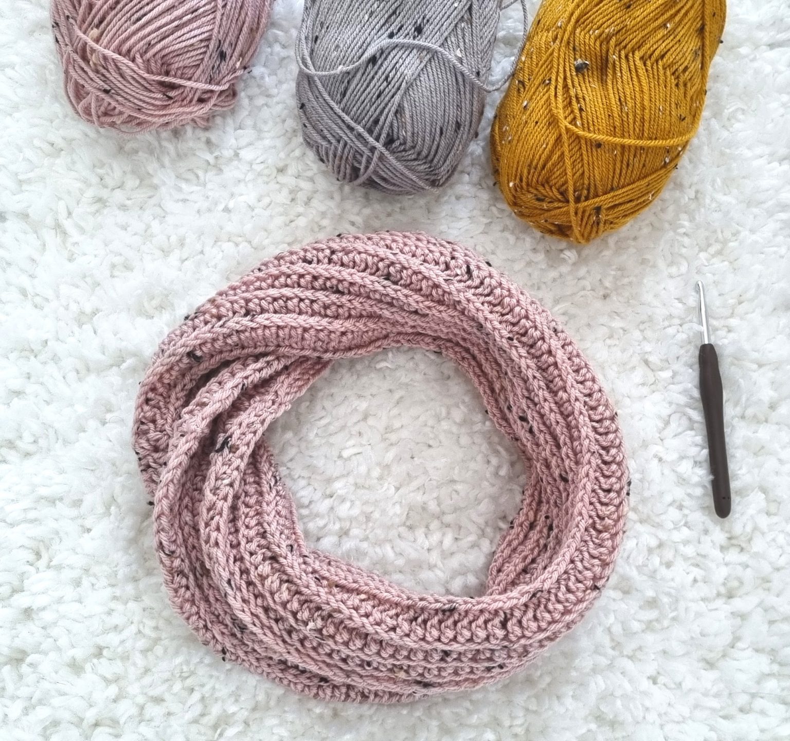 Crochet Neck Warmer Cowl Free Pattern - My Crochet Space