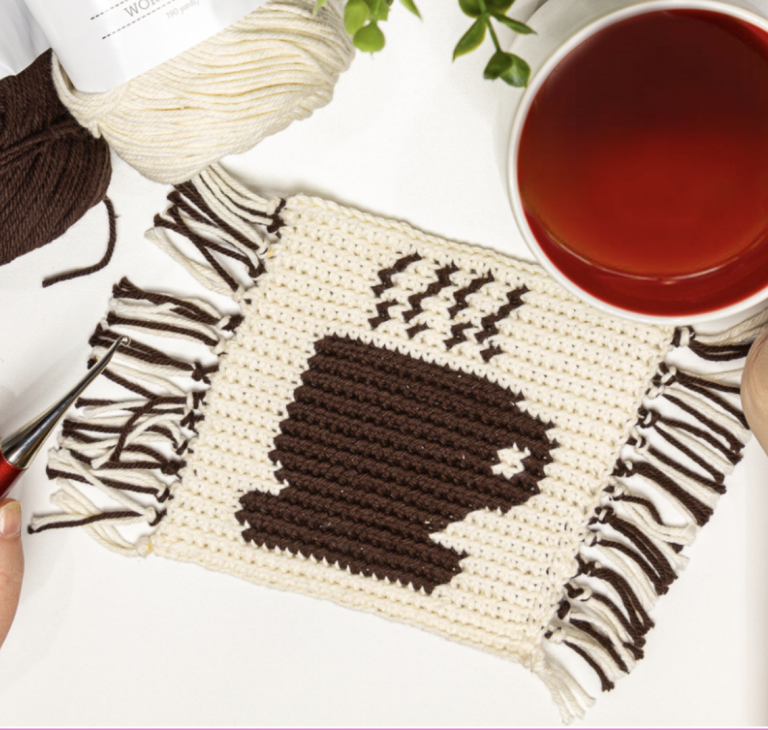 35 Fun & Free Crochet Coaster Patterns - My Crochet Space