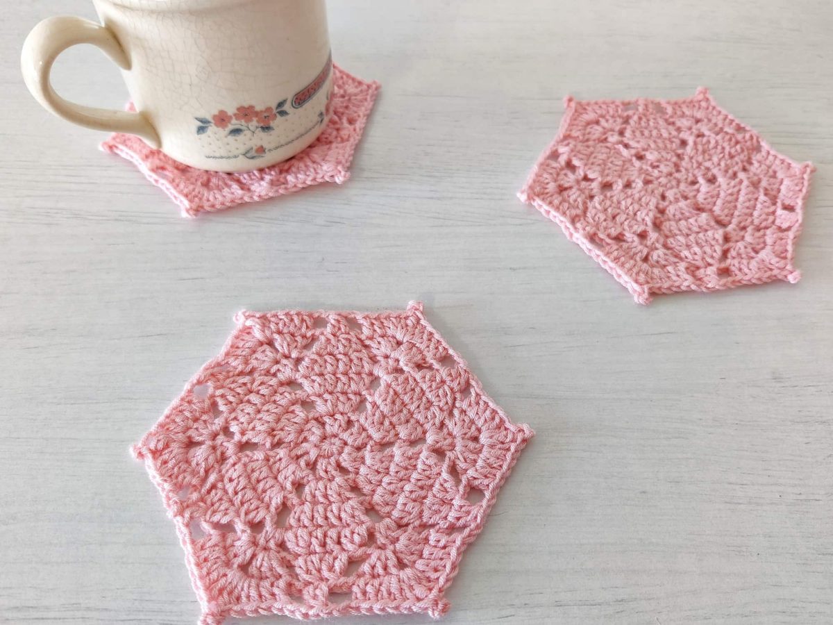 35 Fun & Free Crochet Coaster Patterns - My Crochet Space