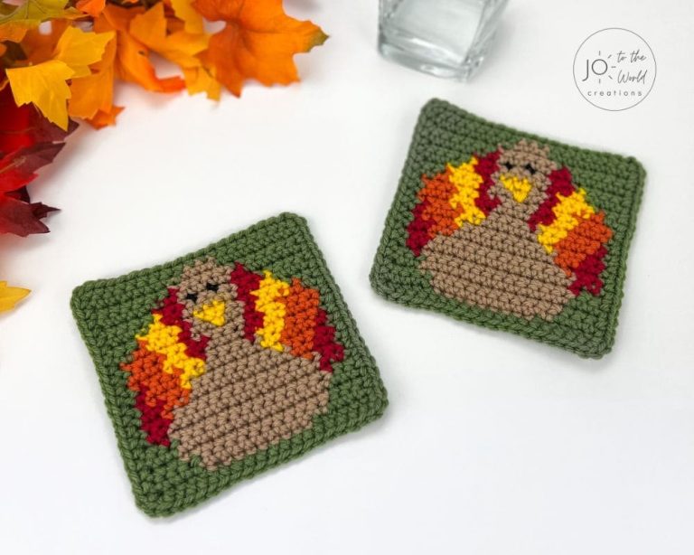 35 Fun & Free Crochet Coaster Patterns - My Crochet Space