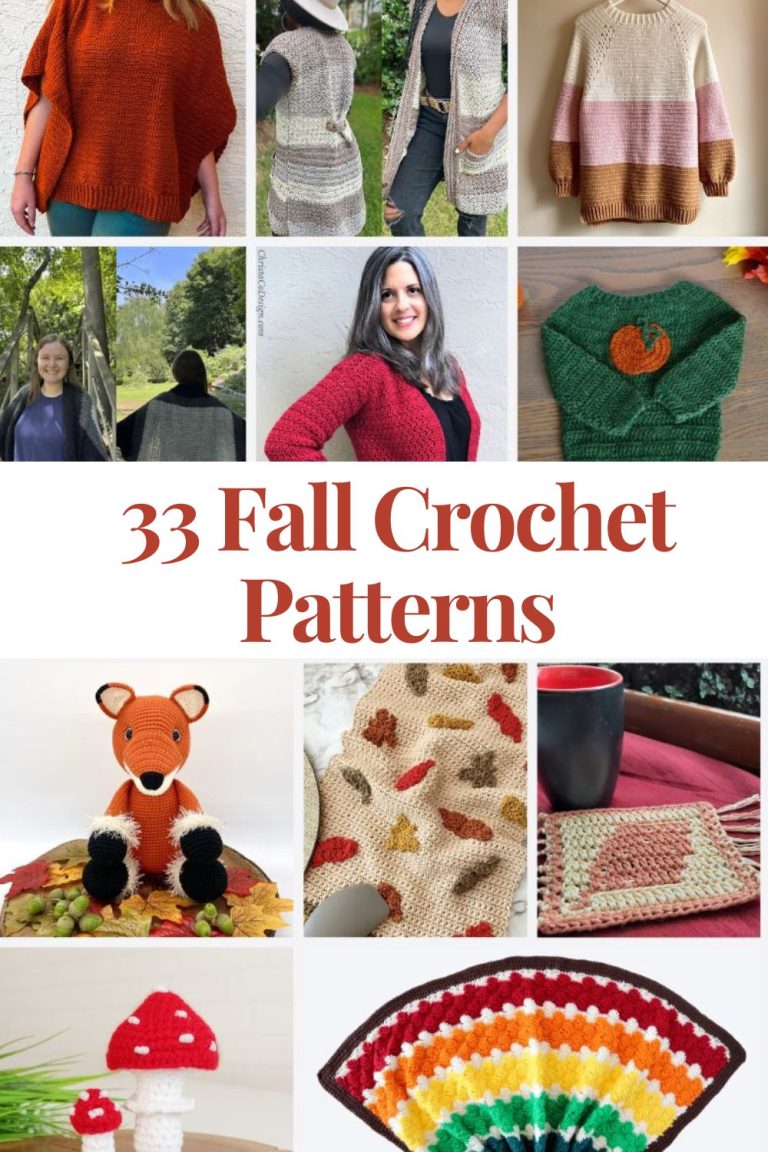 33 Fall Crochet Patterns - My Crochet Space
