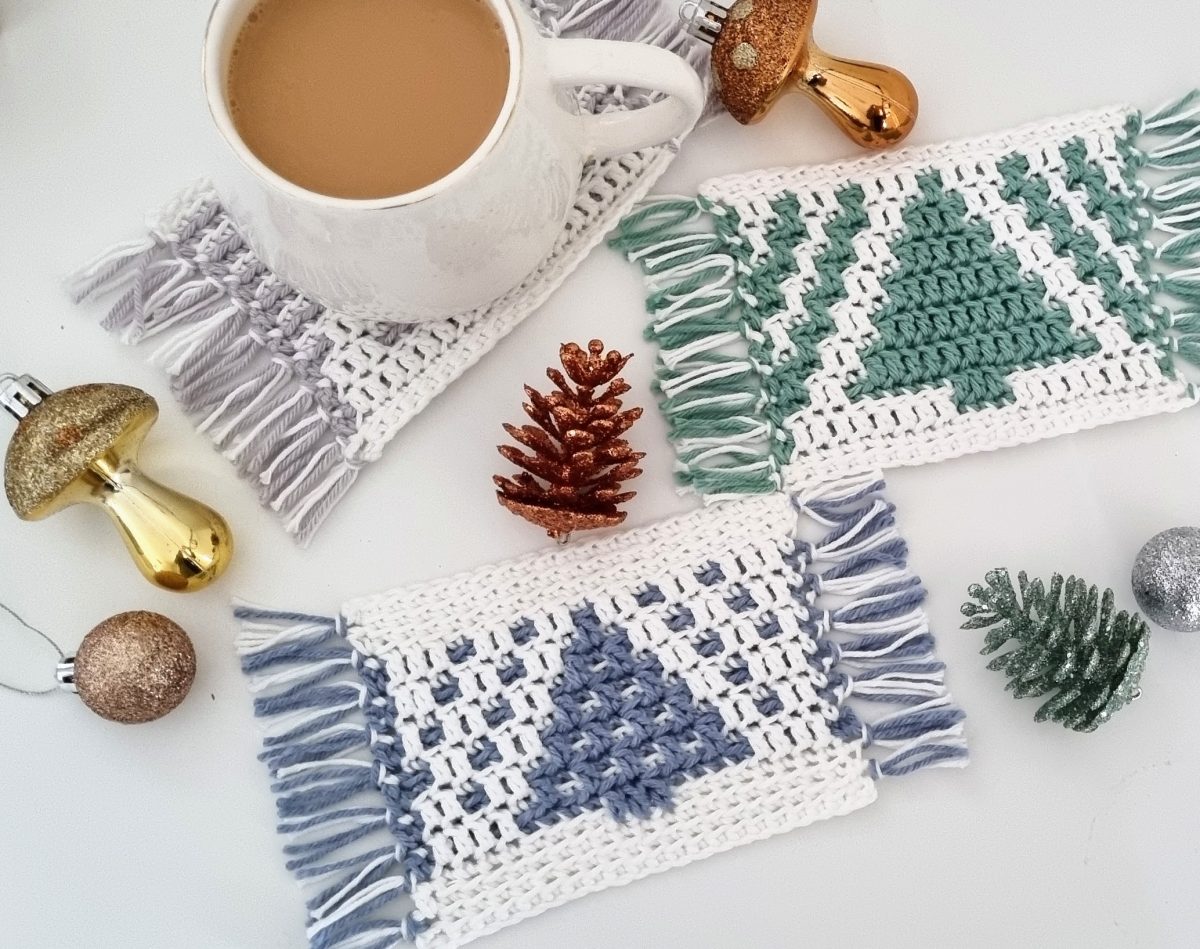 Christmas Crochet Coasters - My Crochet Space