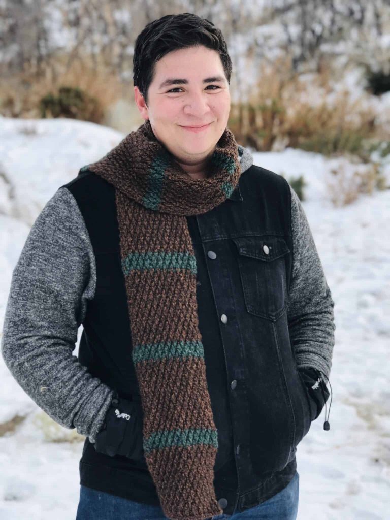 25 Crochet Men's Scarf Patterns - My Crochet Space