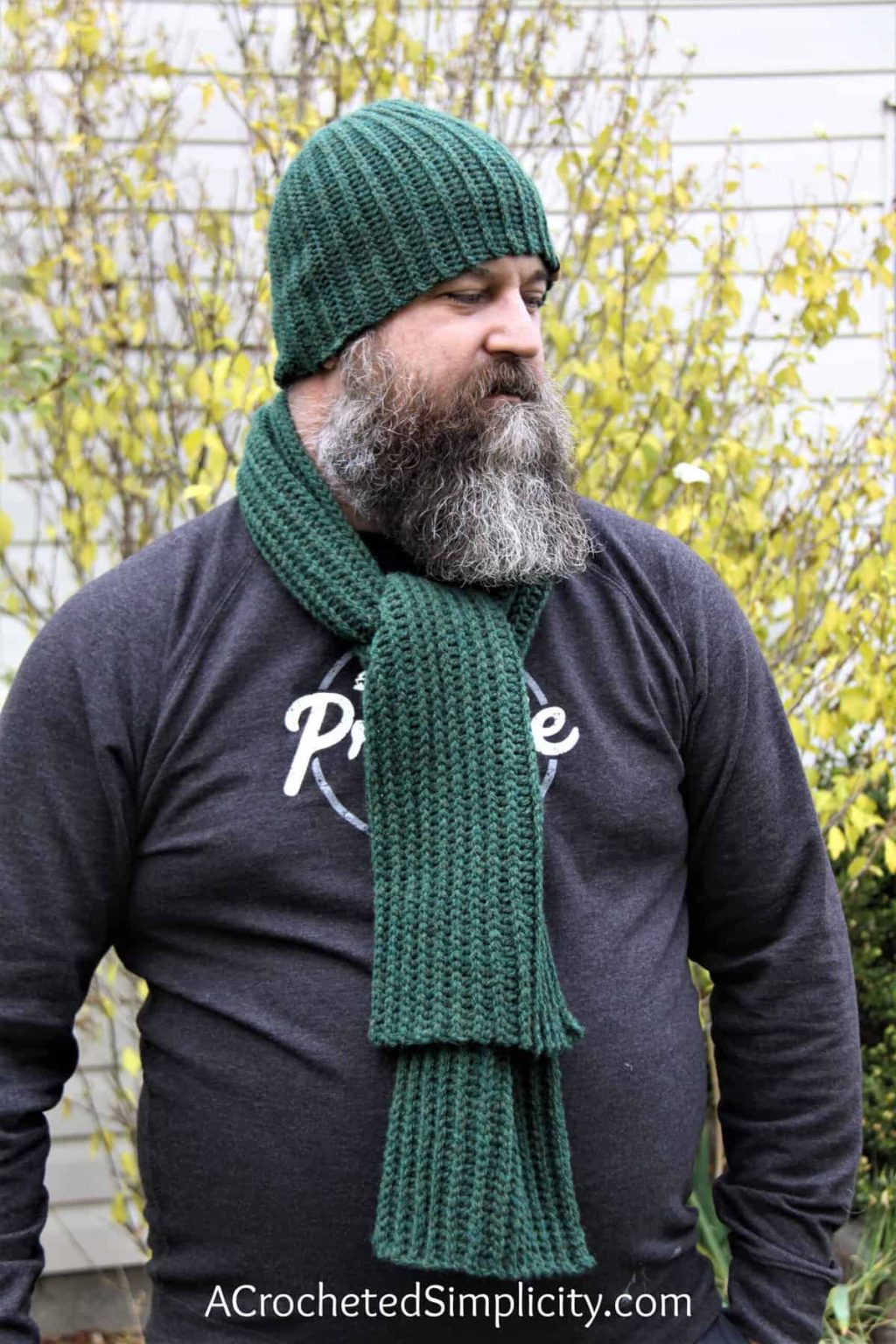 25 Crochet Men's Scarf Patterns - My Crochet Space