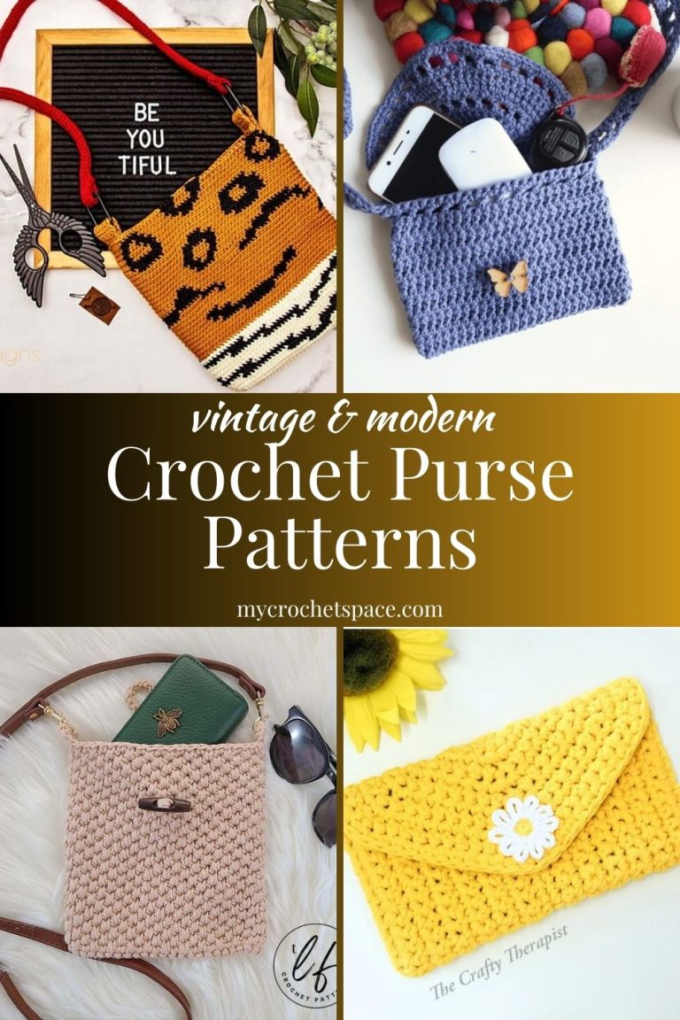 Crochet Purse Patterns for Every Occasion - My Crochet Space