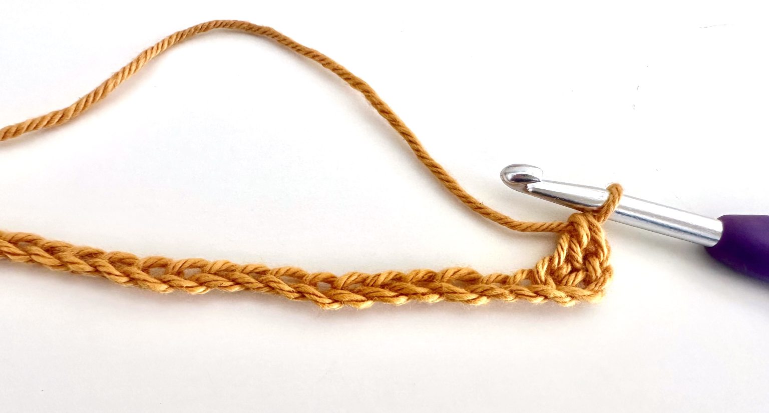 Beginner Double Crochet Dishcloth Pattern - My Crochet Space