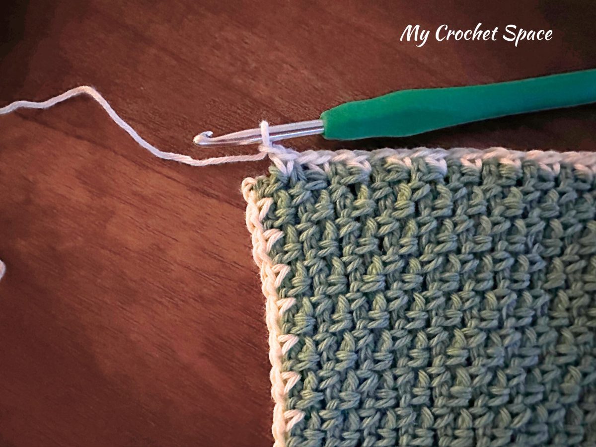 Beginner Crochet Washcloth Pattern - My Crochet Space
