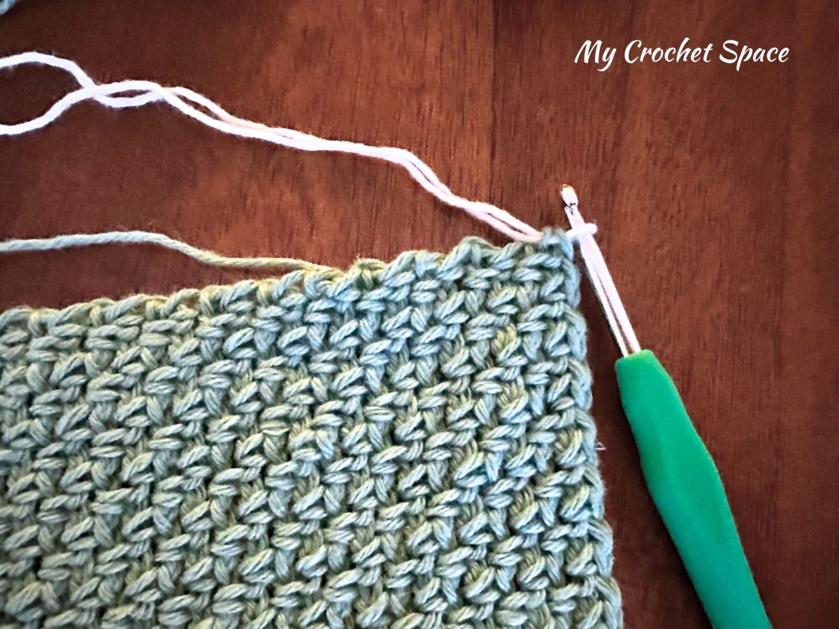 Beginner Crochet Washcloth Pattern - My Crochet Space