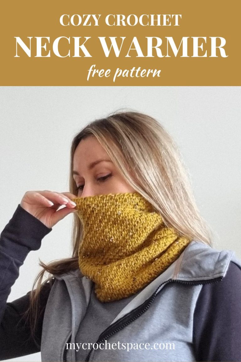 Fireside Crochet Neck Warmer Pattern - My Crochet Space