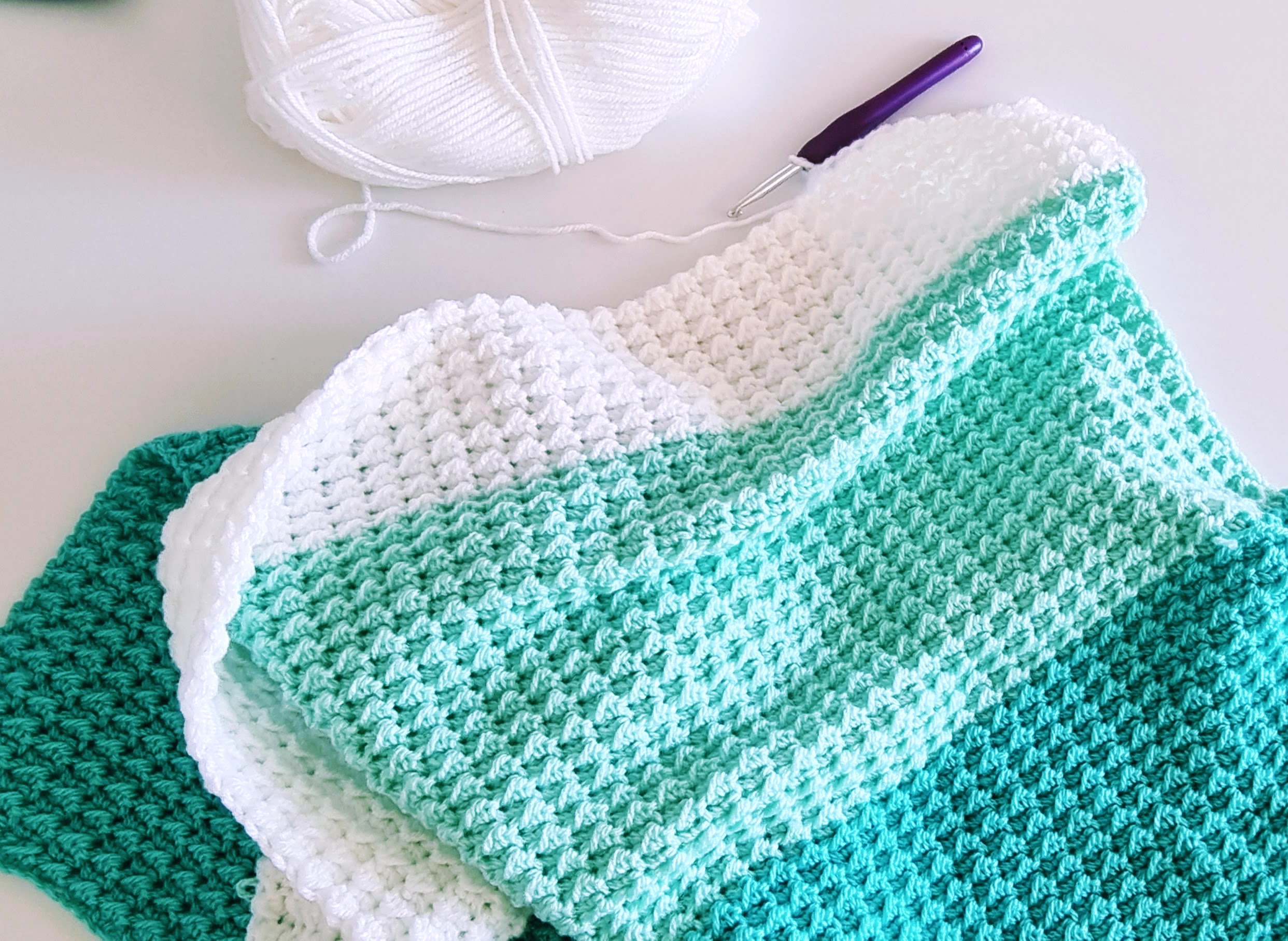 30+ Adorable Free Crochet Baby Blanket Patterns - My Crochet Space