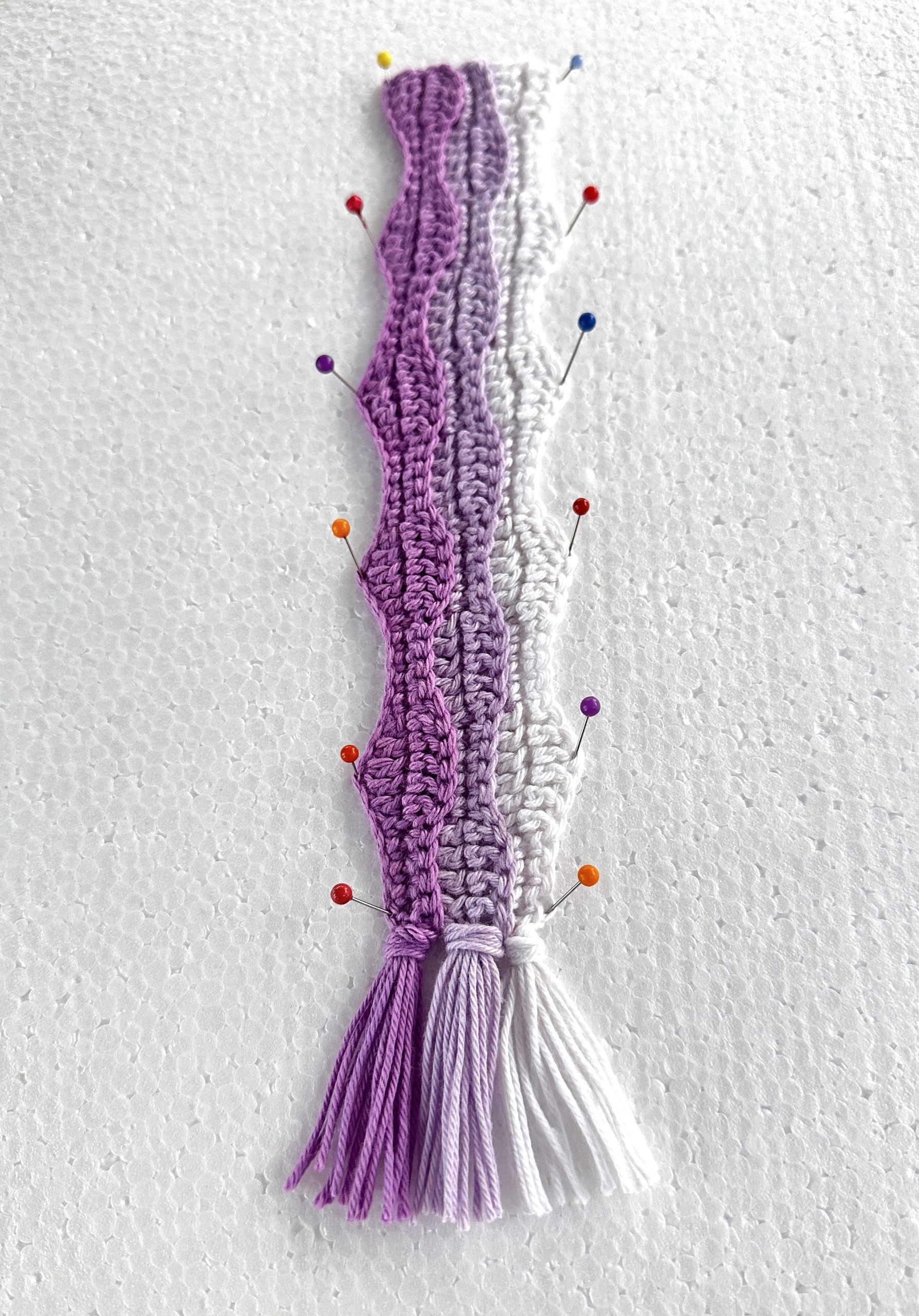 Ripples Crochet Bookmark - Free Pattern - My Crochet Space