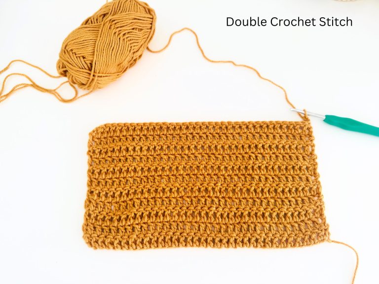 How to Double Crochet Stitch for Beginners (US Terms) - My Crochet Space