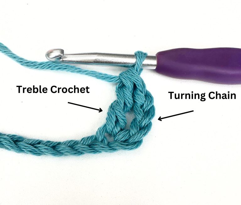How to Treble Crochet aka Triple Crochet - My Crochet Space