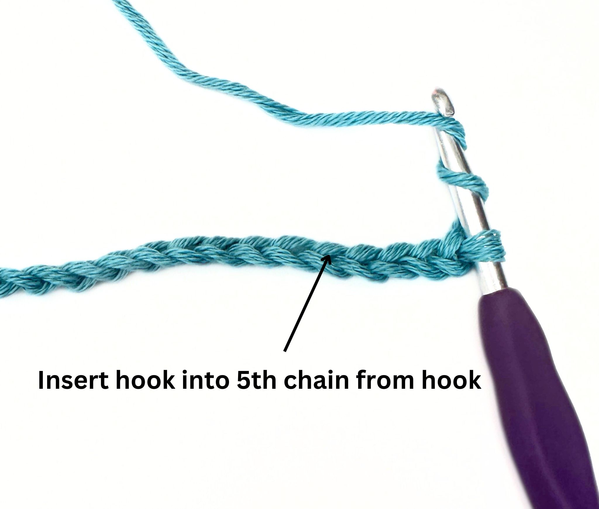 How to Treble Crochet aka Triple Crochet - My Crochet Space