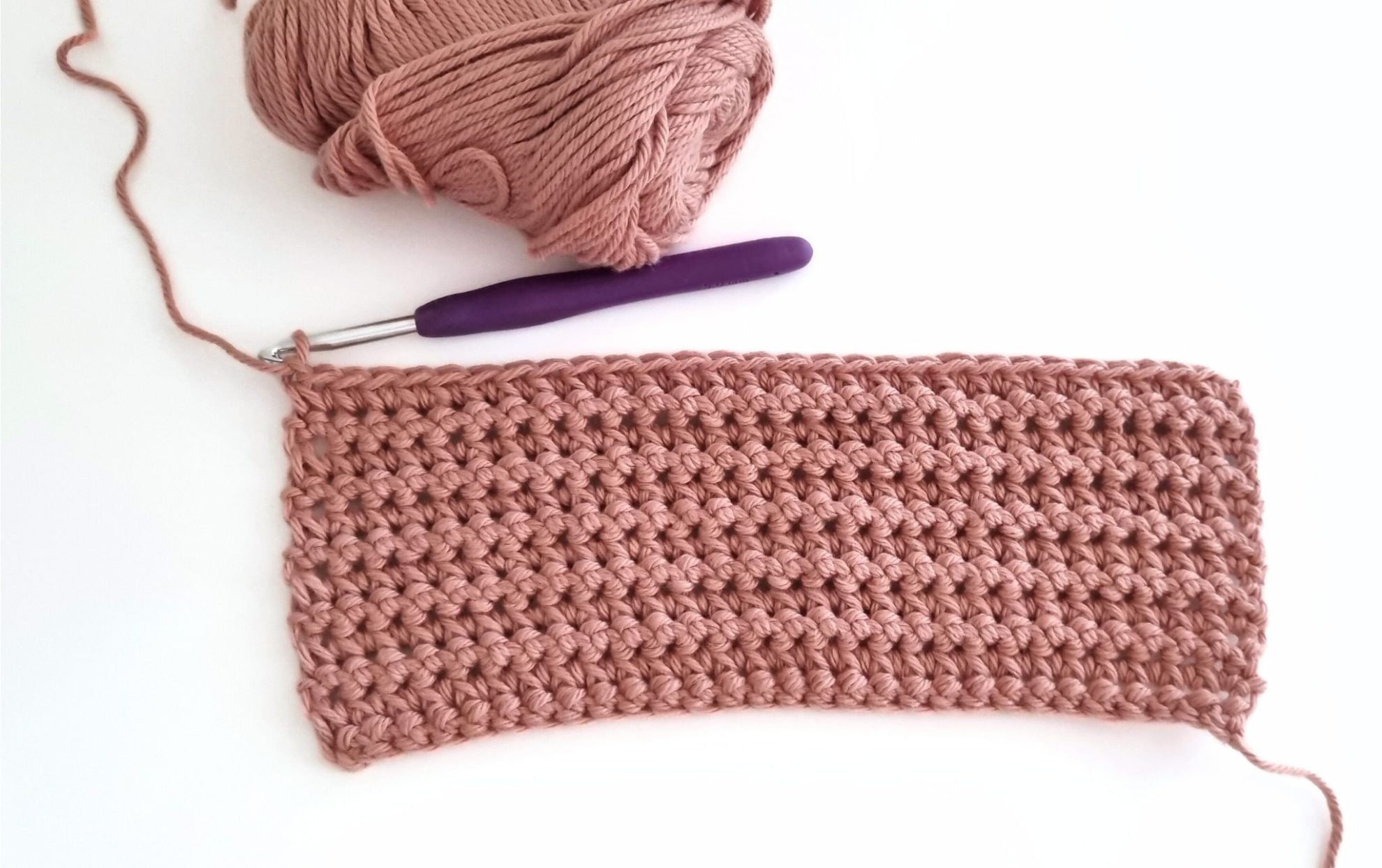 Simple Crochet Dishcloth Pattern - My Crochet Space
