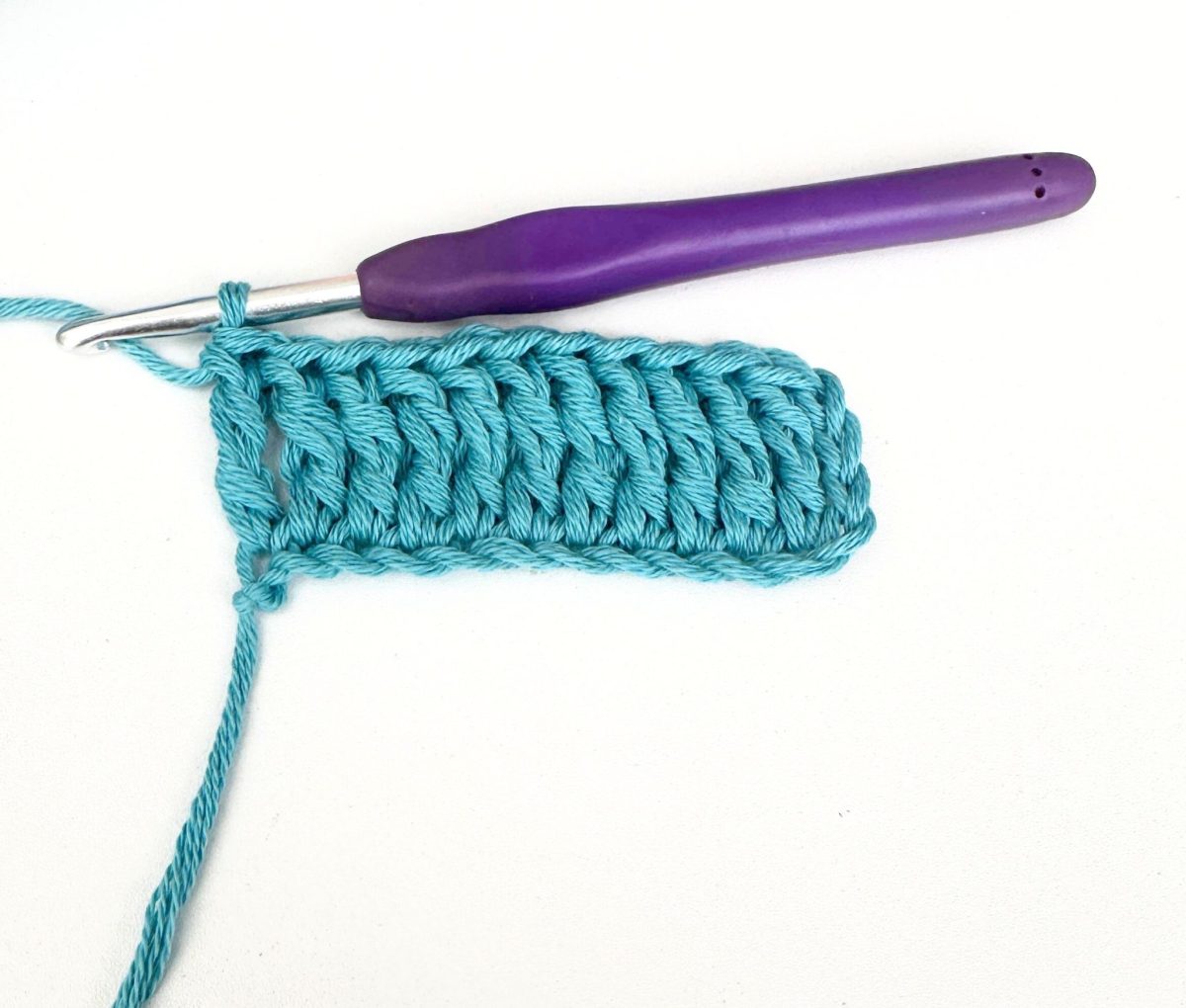 How to Treble Crochet aka Triple Crochet - My Crochet Space