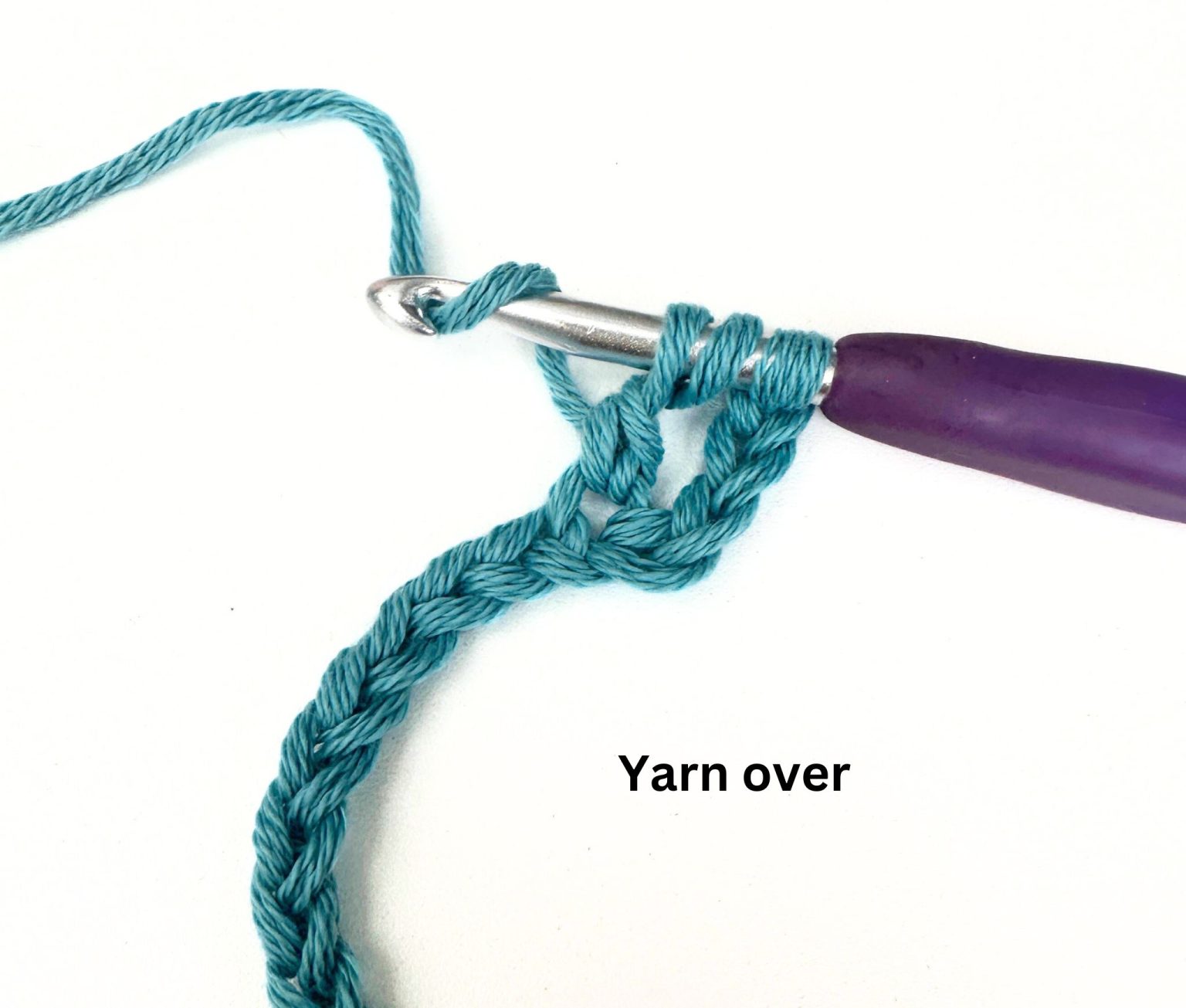 How to Treble Crochet aka Triple Crochet - My Crochet Space