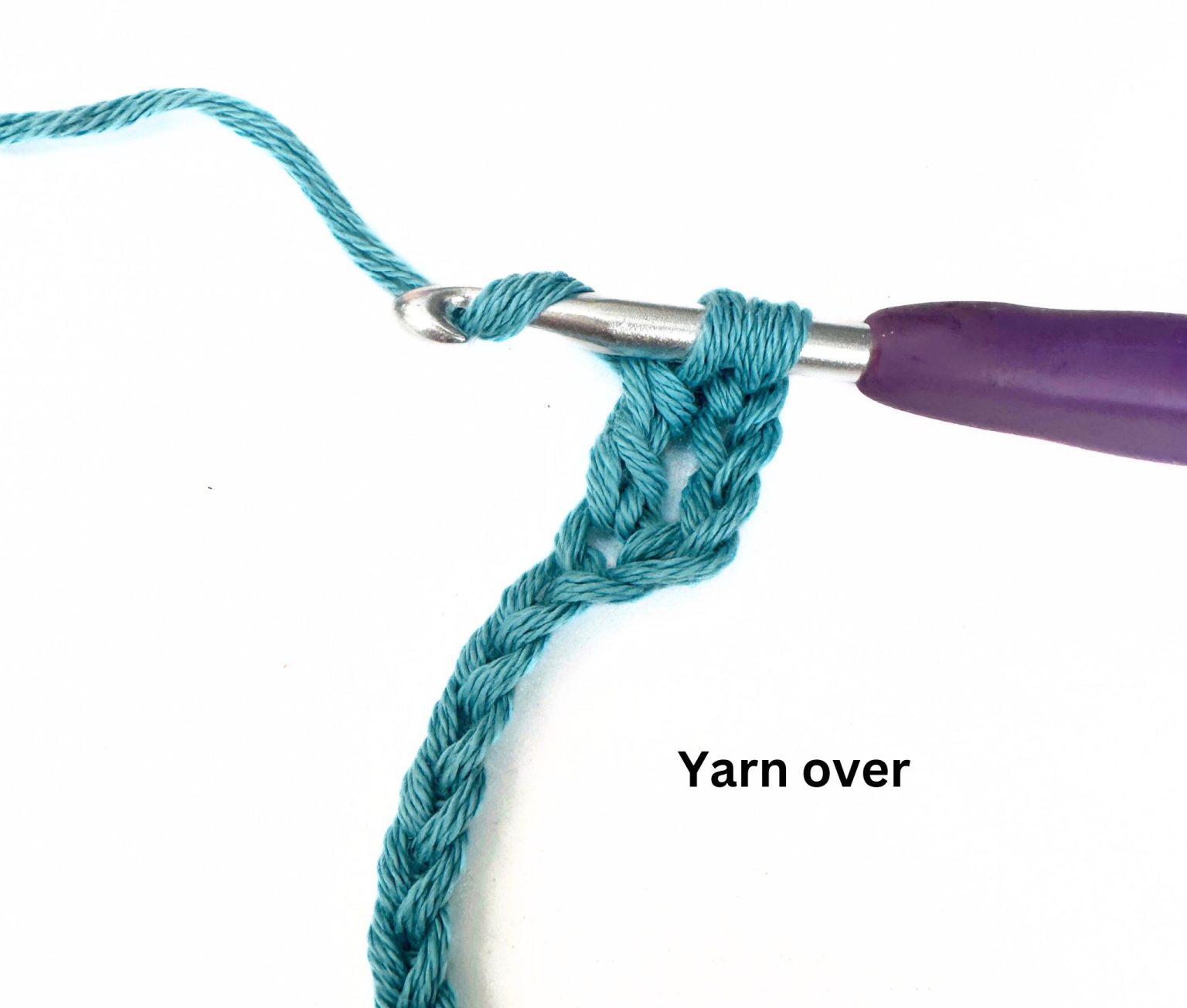 How to Treble Crochet aka Triple Crochet - My Crochet Space