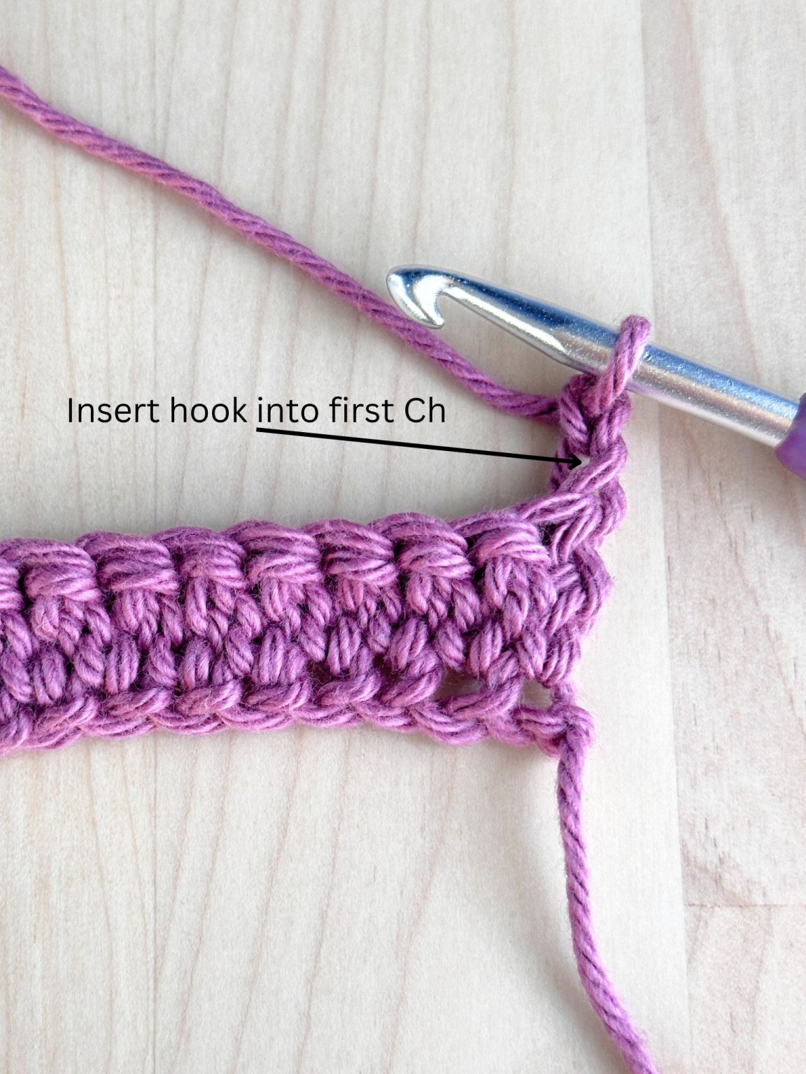 Linked Double Crochet - Summer Washcloth Pattern - My Crochet Space